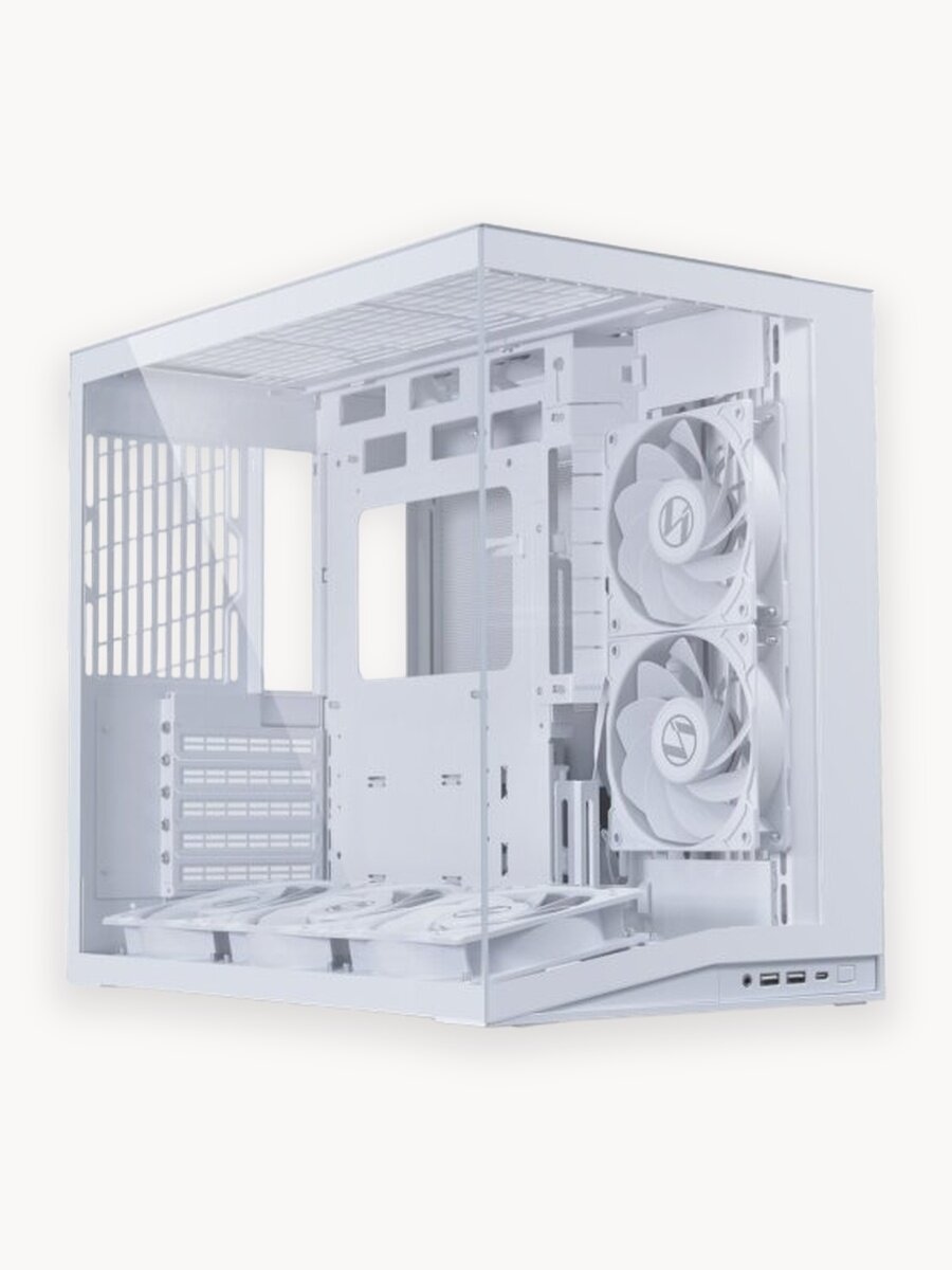 Корпус Lian LI O11 Dynamic Mini V2 Flow, белый (G99. O11DMIV2FW. R0)