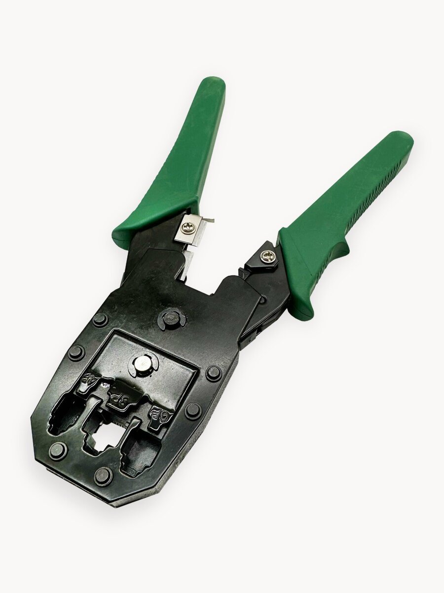 Кримпер Boomshakalaka для обжима витой пары, 8P8C/6P6C/4P4C/4P2C, RJ45, RJ11, RJ12