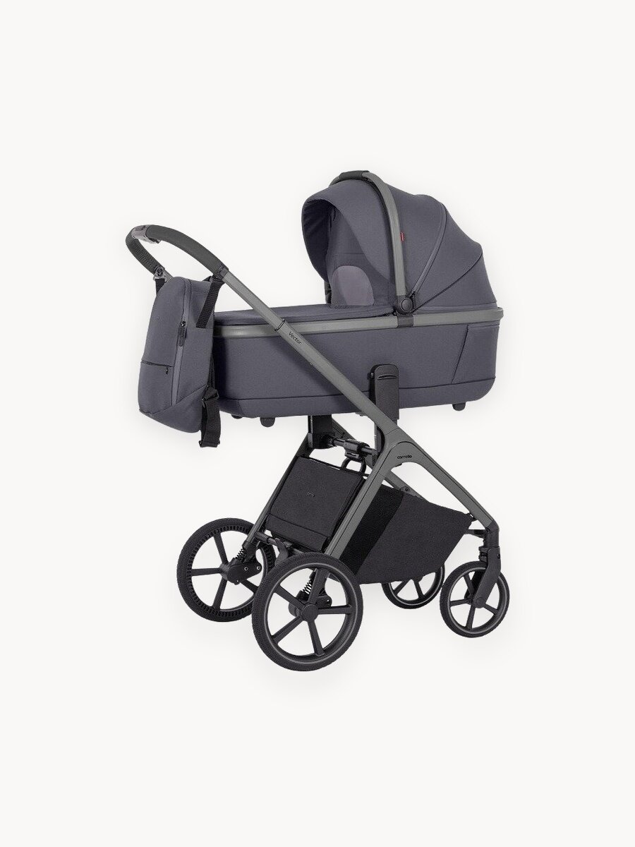 Детская коляска 2в1 Carrello Vector, цвет Landscape Grey (Графитовый), артикул производителя CRL-6550