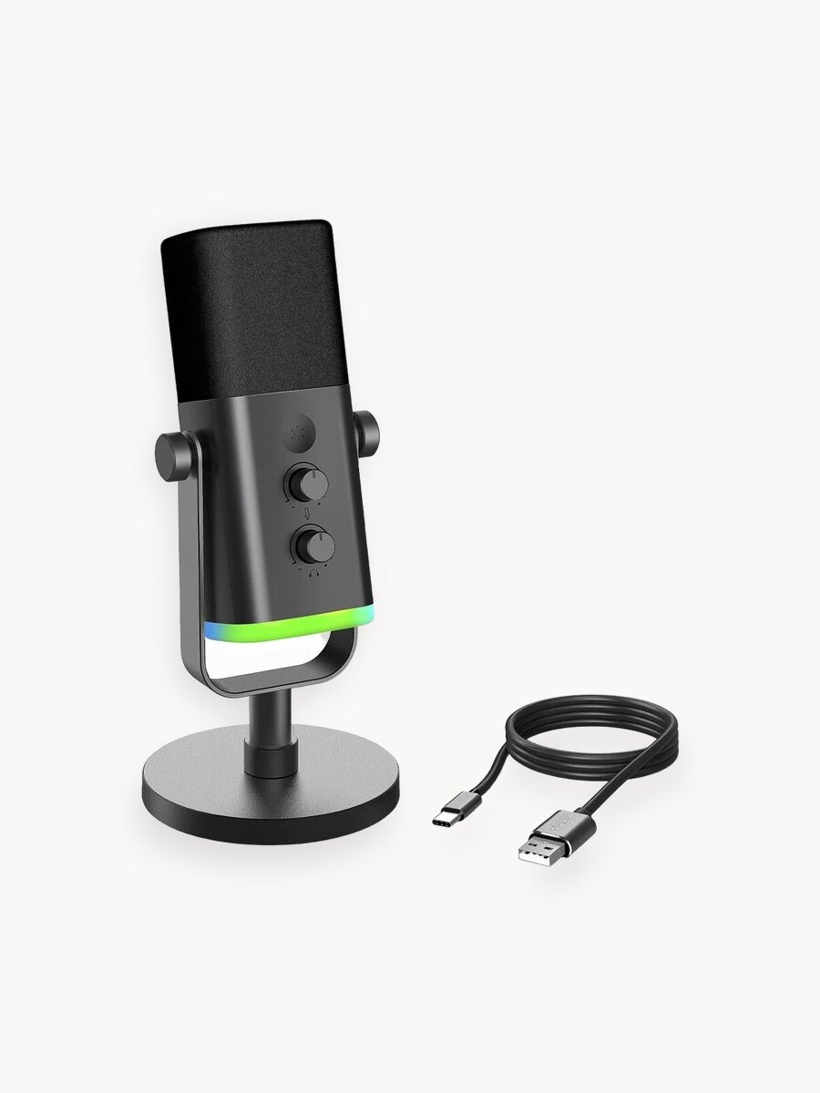 Fifine AmpliGame AM8 black динамический xlr микрофон