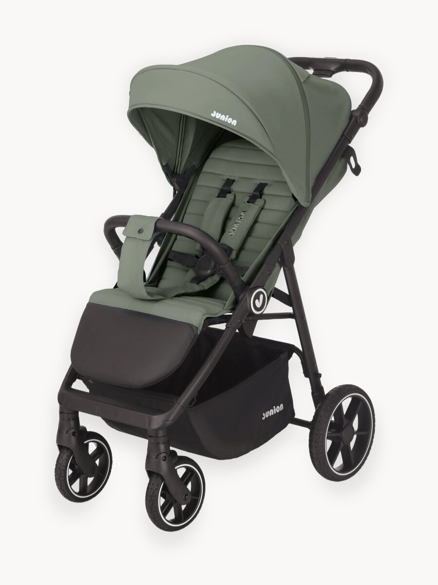 Коляска прогулочная детская всесезонная Junion Fasti, цвет зеленый