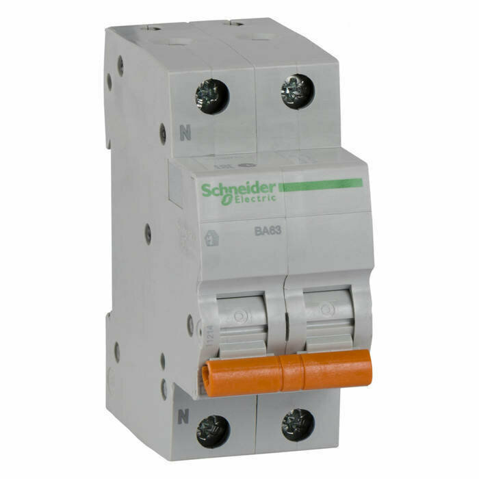 Автоматический выключатель Schneider Electric Домовой 1P+N 20А (C) 4.5кА