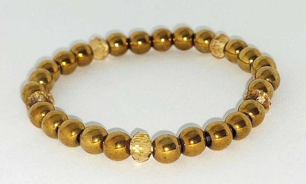 Браслет, гематит