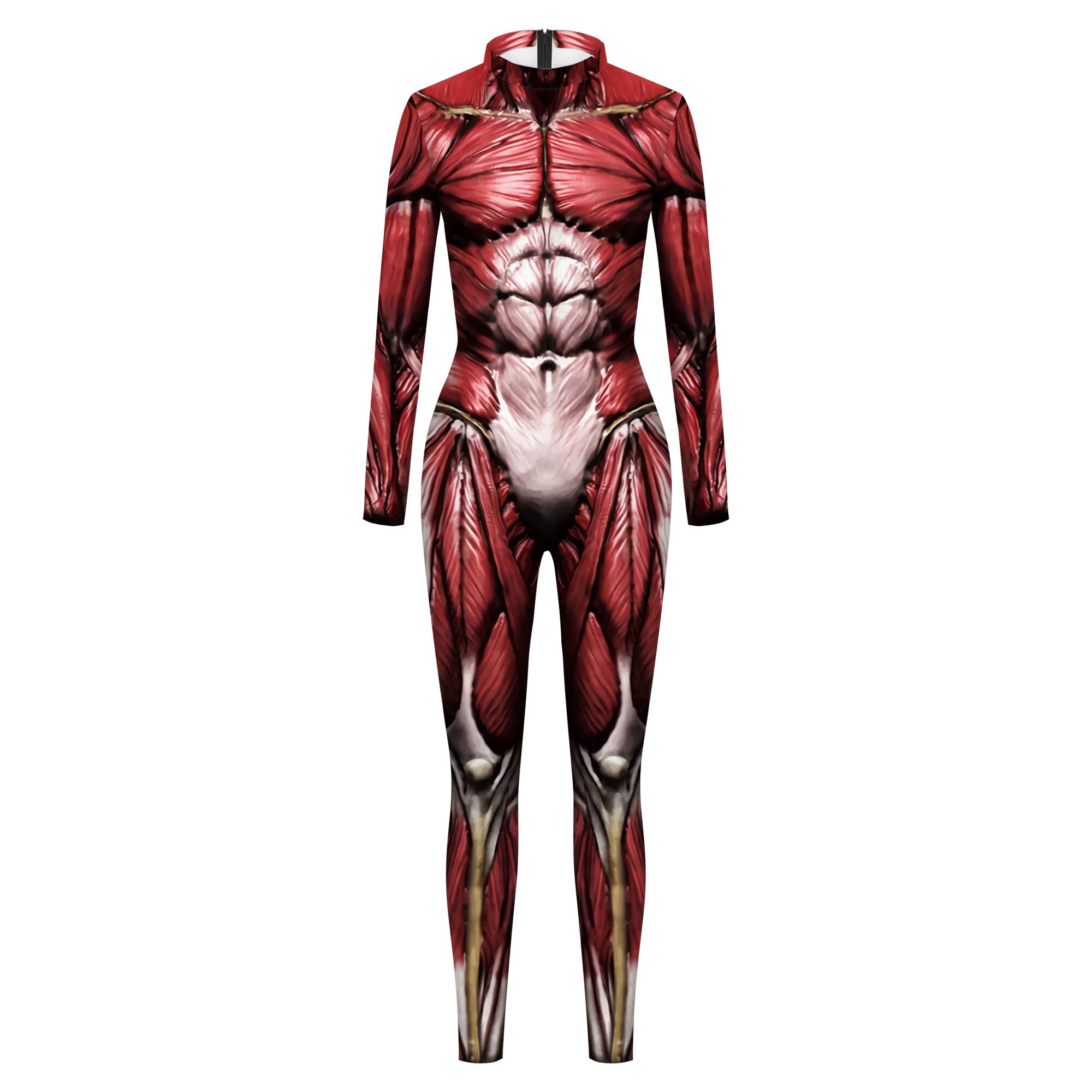 VIP 3D Аниме Комбинезон из Спандэкса Красный, XL, 273