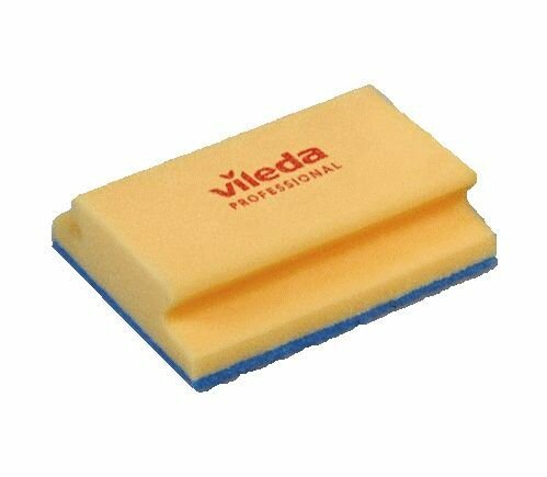 Губка Vileda Professional Деликатная с синим абразивом