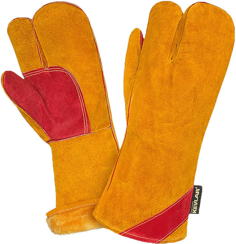 Краги сварщика кожаные зимние 'сибирь М" Спецобъединени