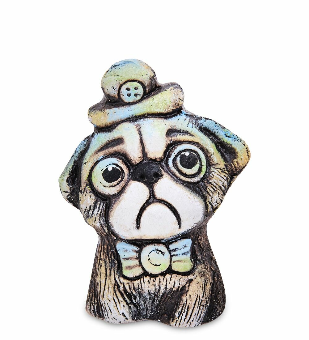 Фигурка Мопс-Макс шамот