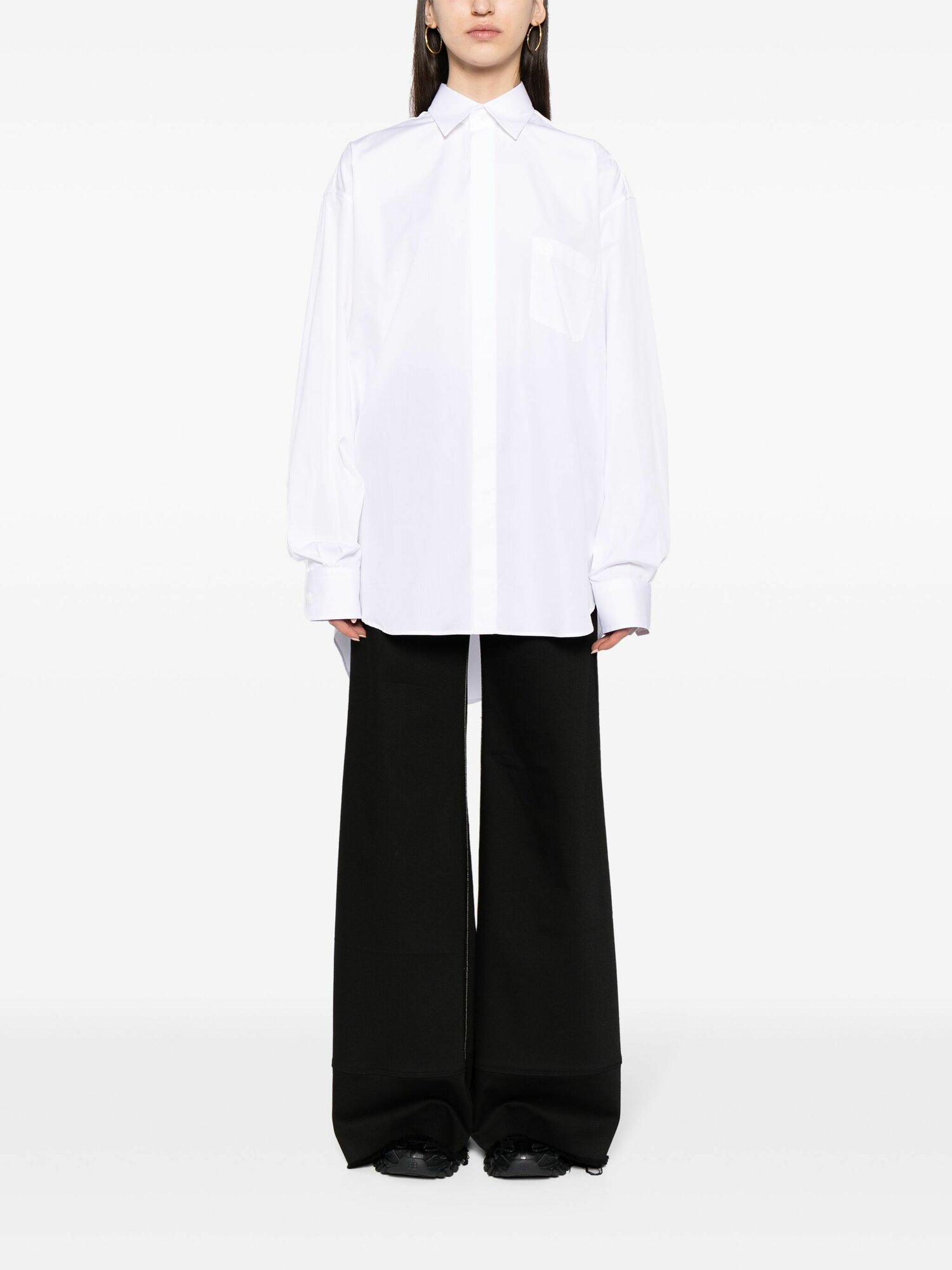 Рубашка Vetements, размер L, white — фото 1