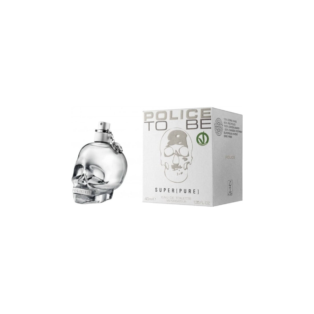Police Унисекс To Be Super [Pure] Туалетная вода (edt) 40мл