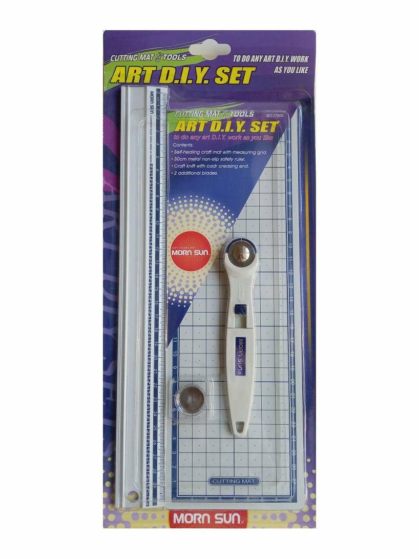 Набор Morn Sun: коврик, нож, линейка