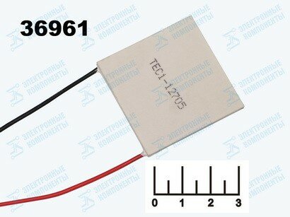 Элемент Пельтье TEC1-12705 40*40*4 12V 5A