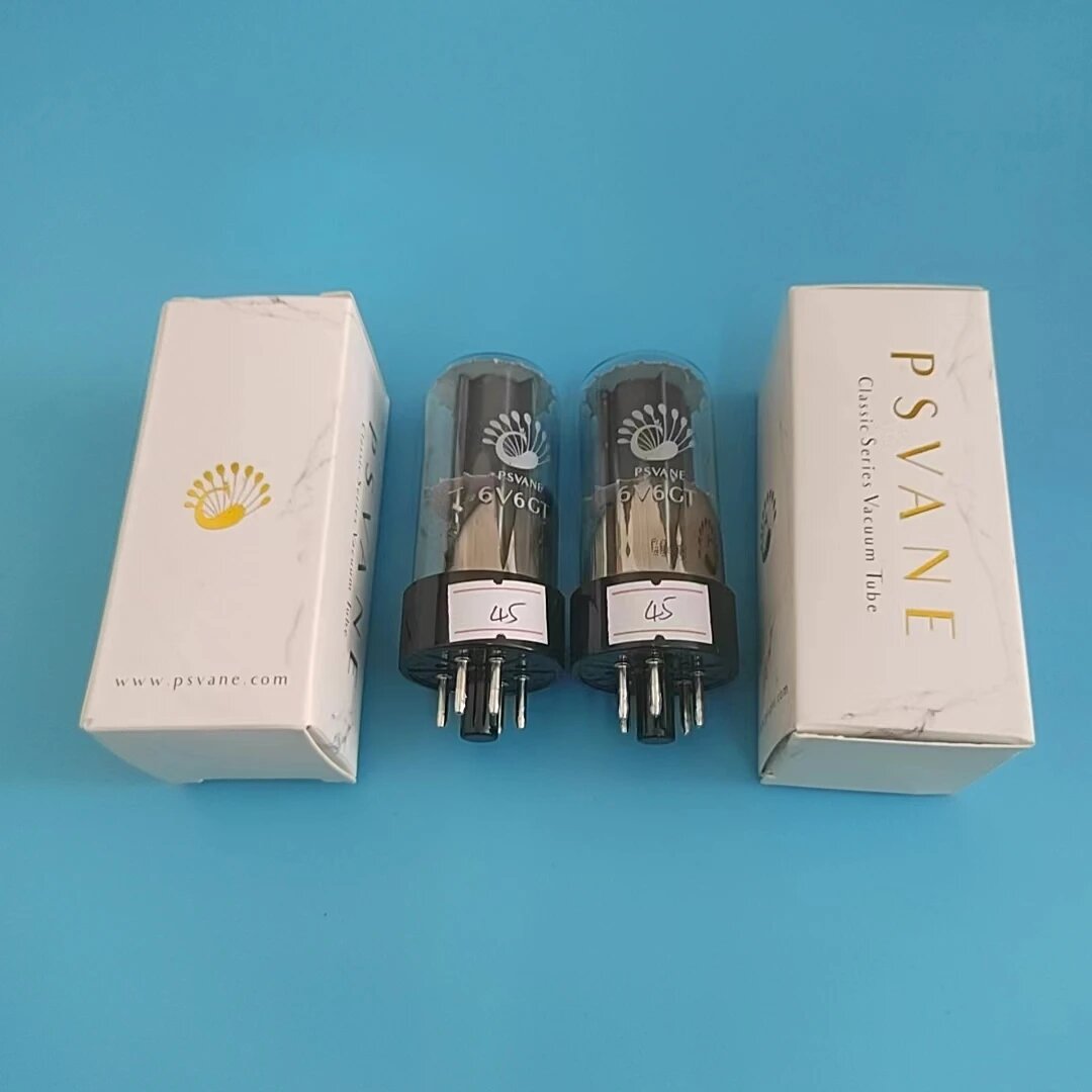 LFYYAN 6V6GT PSVANE трубка для усилителя звука 2pcs Matched Pair