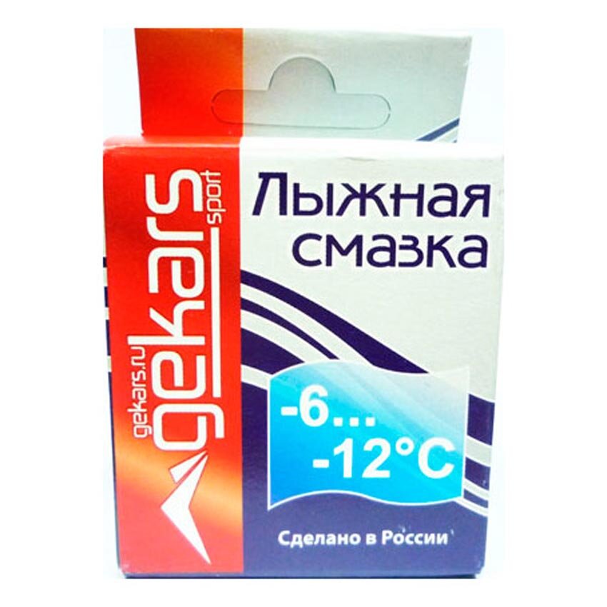 Gecars Парафин (скольжения) Gecars (Синий -6/-12)