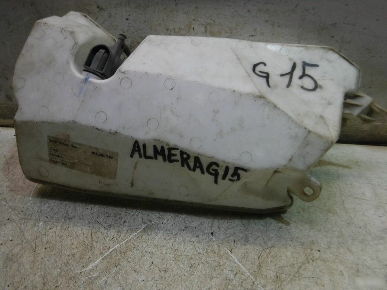 Бачок омывателя лобового стекла Nissan Almera G15 (2012—2018) 289124AA0A