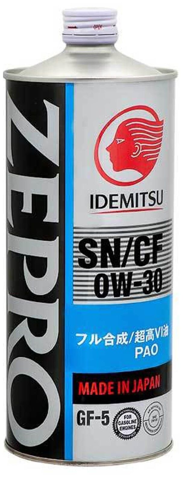 Синтетическое моторное масло IDEMITSU Zepro Touring Pro 0W-30, 1 л
