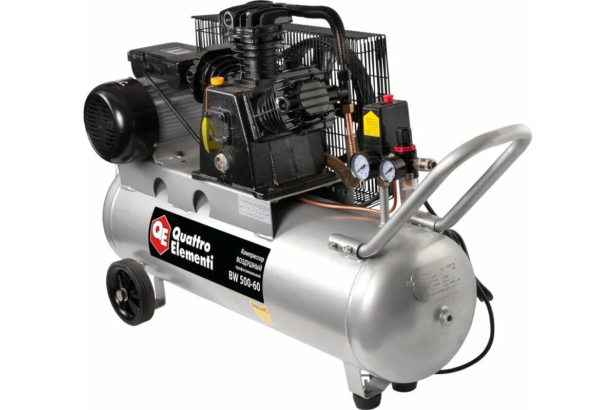 Компрессор QUATTRO ELEMENTI 770-292 BW 500-60, масляный, электрический
