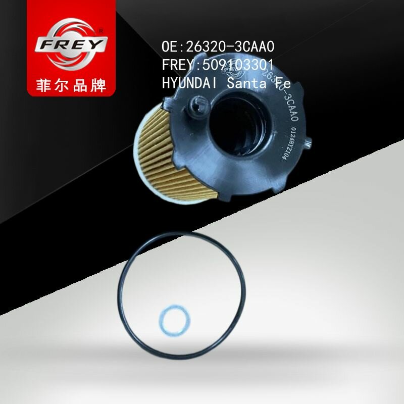 FREY Фильтр масляный, HYUNDAI Santa Fe, OEM:26320-3CAA0