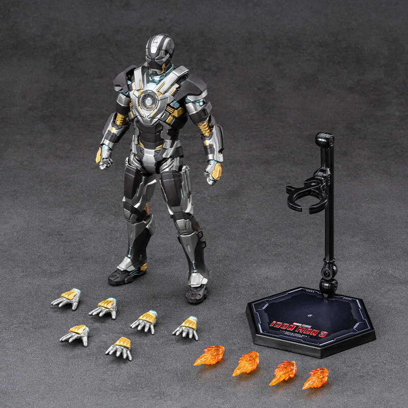 Marvel Avengers/ Iron Man, железный человек, Mark 3, подвижные фигурки,18 см, ZD TOYS
