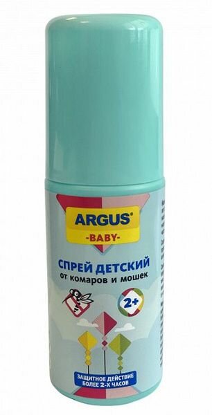 Argus Baby Спрей от комаров с двух лет 75 мл