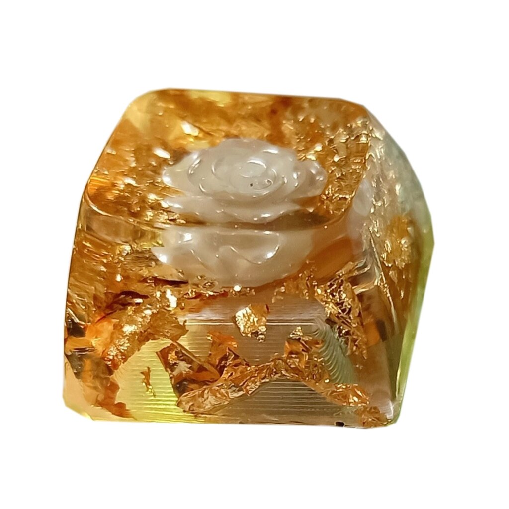 Механические клавиатуры DIY Camellias Resins Клюки настраиваемый подарок ESC Key