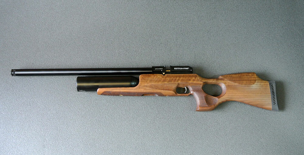 Винтовка PCP Kral Puncher maxi,3 5,5 мм дерево орех Jumbo до 3Дж магазин 12 пуль