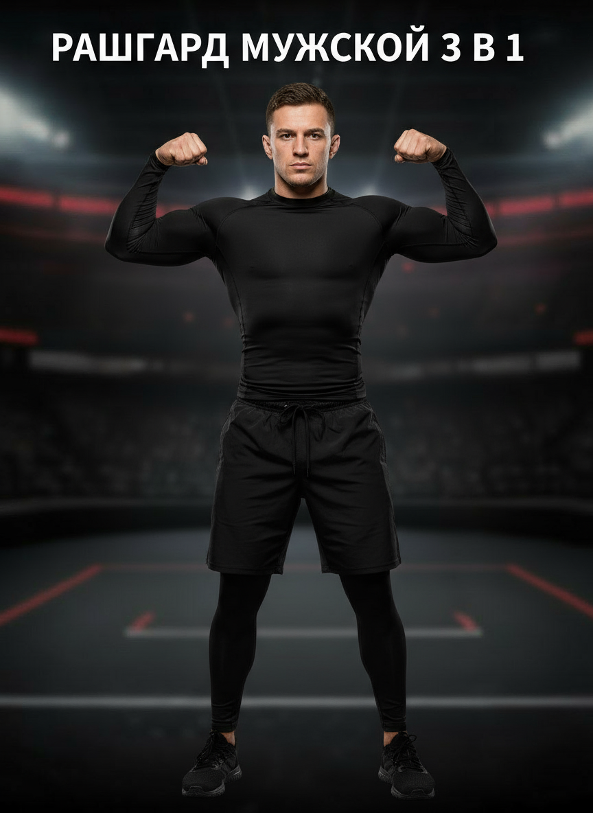 Рашгард GreenDay MaX Рашгард мужской