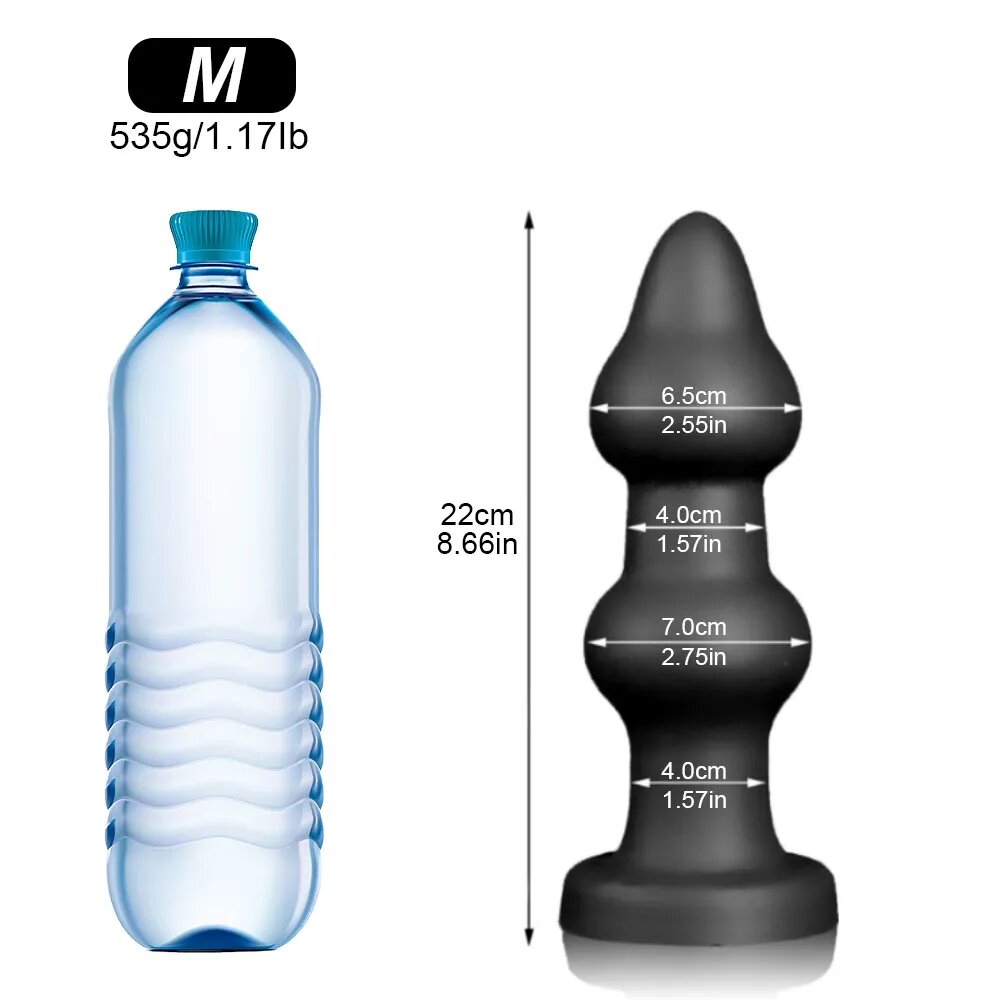 Анальная пробка с присоской и бусинами Анальная пробка Мягкая силиконовая анальная пробка Расширение ануса Секс-игрушки для женщин Мужчины Анальная пробка Продукт секса для взрослых