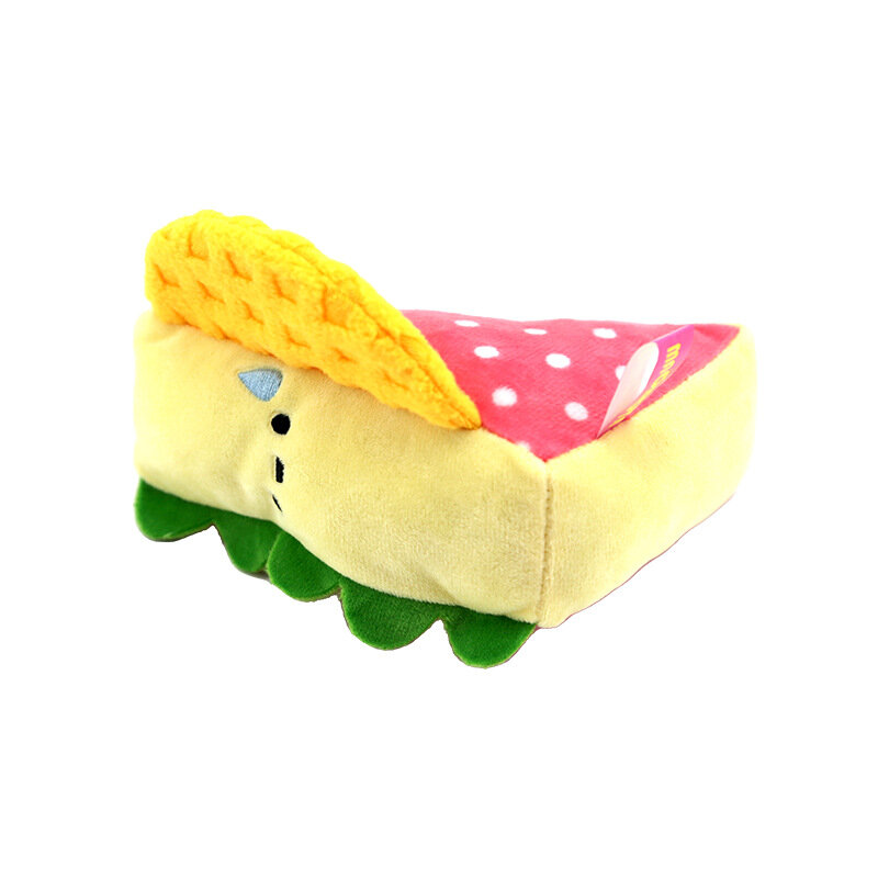 Кошачья бумага прячет еду, кусая безмолвный хлеб плюшевые игрушки сэндвич