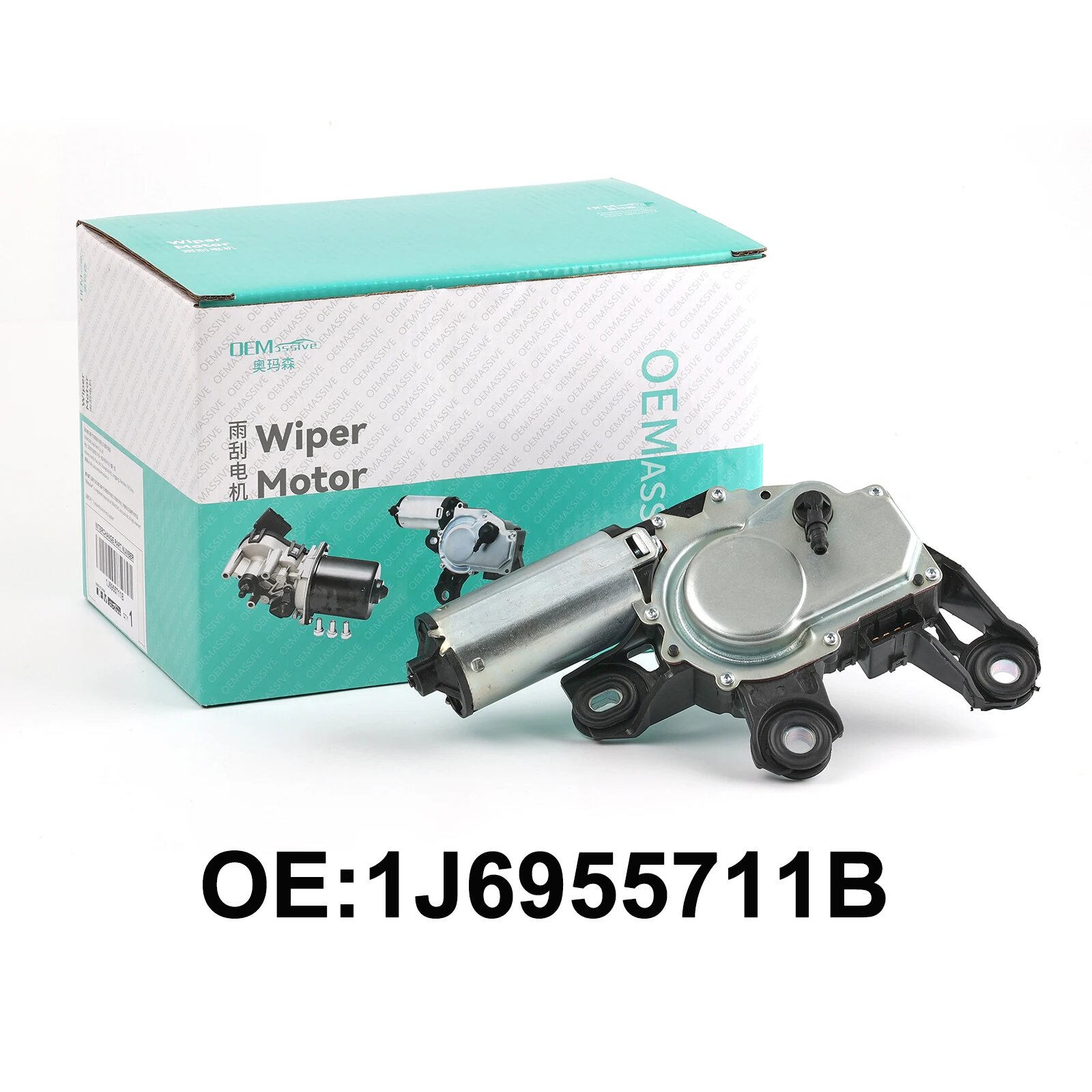 Erick's Wiper Автомобильный двигатель заднего стеклоочистителя 12 В для SEAT Leon Toledo Skoda Fabia Octavia VW Bora Passat Golf IV 1J6955711C
