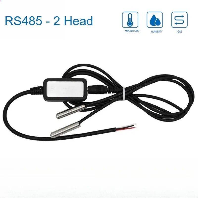 Водонепроницаемый цифровой датчик температуры RS485 RS232 TTL DL10B-M485-V24-D2