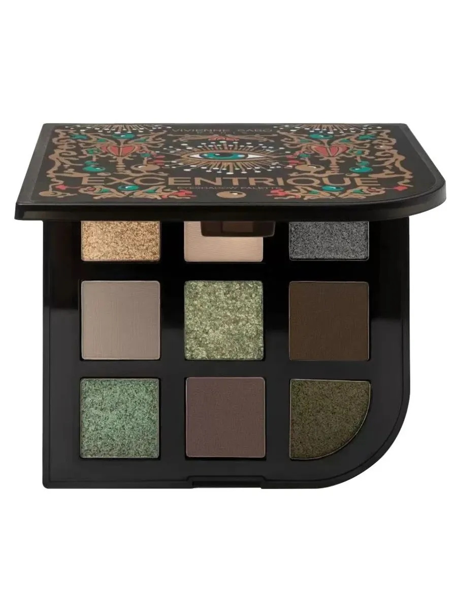 Палетка Vivienne Sabo Excentrique Eyeshadow Palette теней для век, 01
