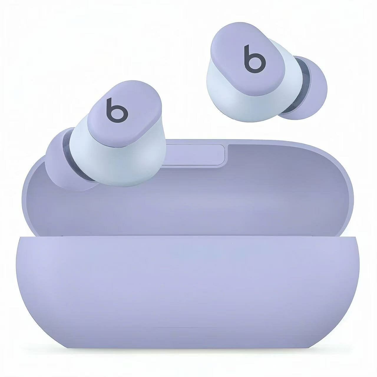Beats Solo Buds - Беспроводные наушники Bluetooth | Фиолетовые, активное шумоподавление, время работы 8 ч