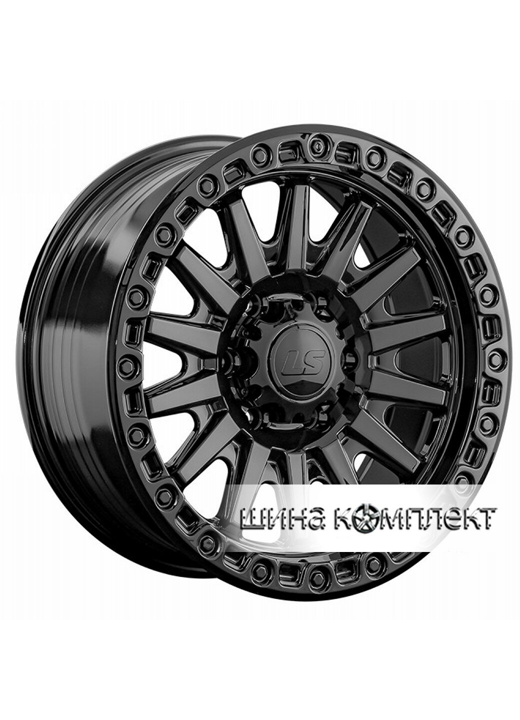 Колесный диск LS FlowForming RC90 9x18 6x139,7 ET15 106,1 BK литой для автомобиля