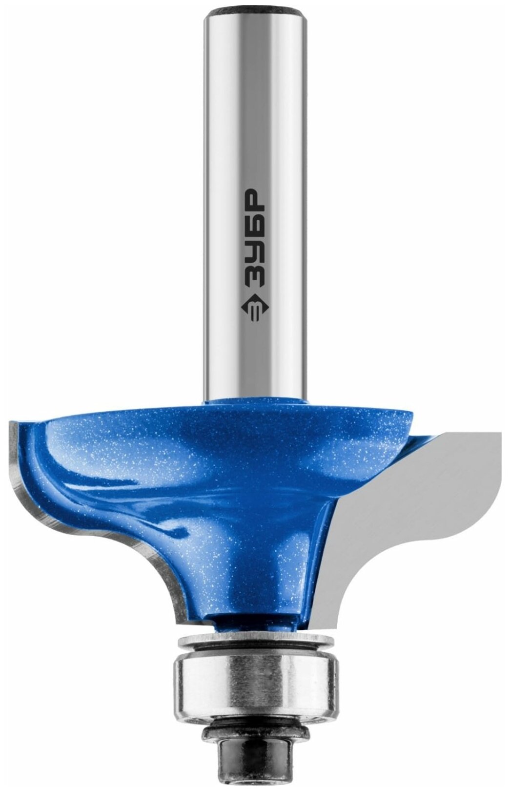 ЗУБР 38.1x15мм, радиус 6.3мм, фреза кромочная калевочная №8