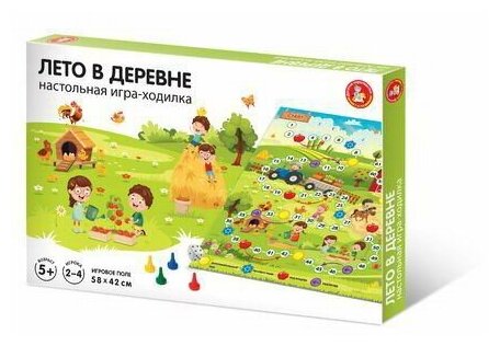 Настольная игра Десятое королевство ходилка Лето в деревне 04774ДК