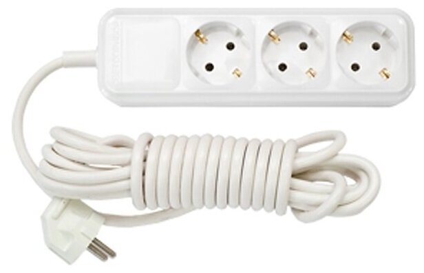 Удлинитель 10 м 3 розетки 3,7 кВт с заземлением BYLECTRICA (У16-32110м)