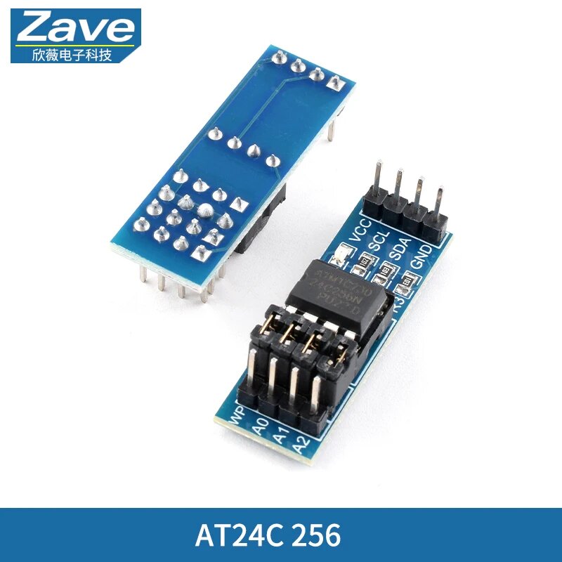 Модуль памяти EEPROM ZAVE AT24C128 AT24C256 для Arduino AT24C 256