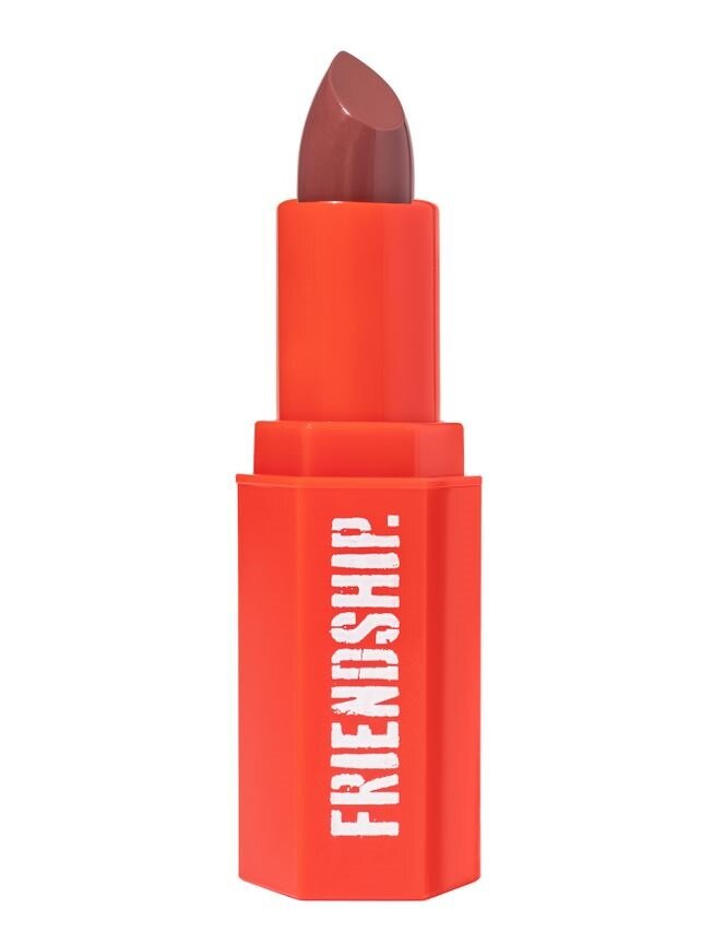 Помада-бальзам Beauty Bomb для губ Friendship. Bubblegum, тон 01 Flower Power розово-коричневый, 3.2 г