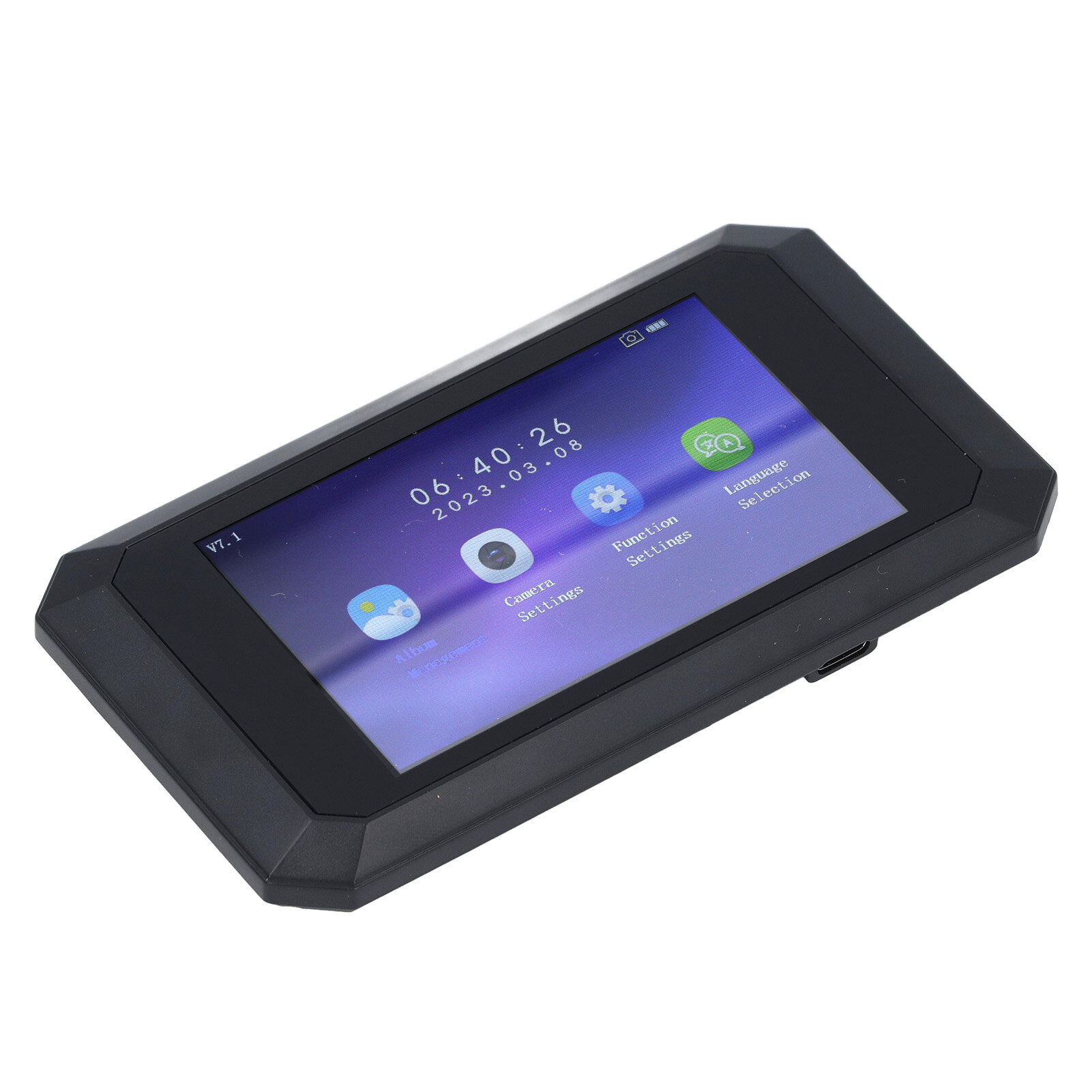 Дверной глазок с камерой 1080P 2MP 135 градусов камера ночного видения 3,97-дюймовый цветной ЖК-экран электронный дверной глазок