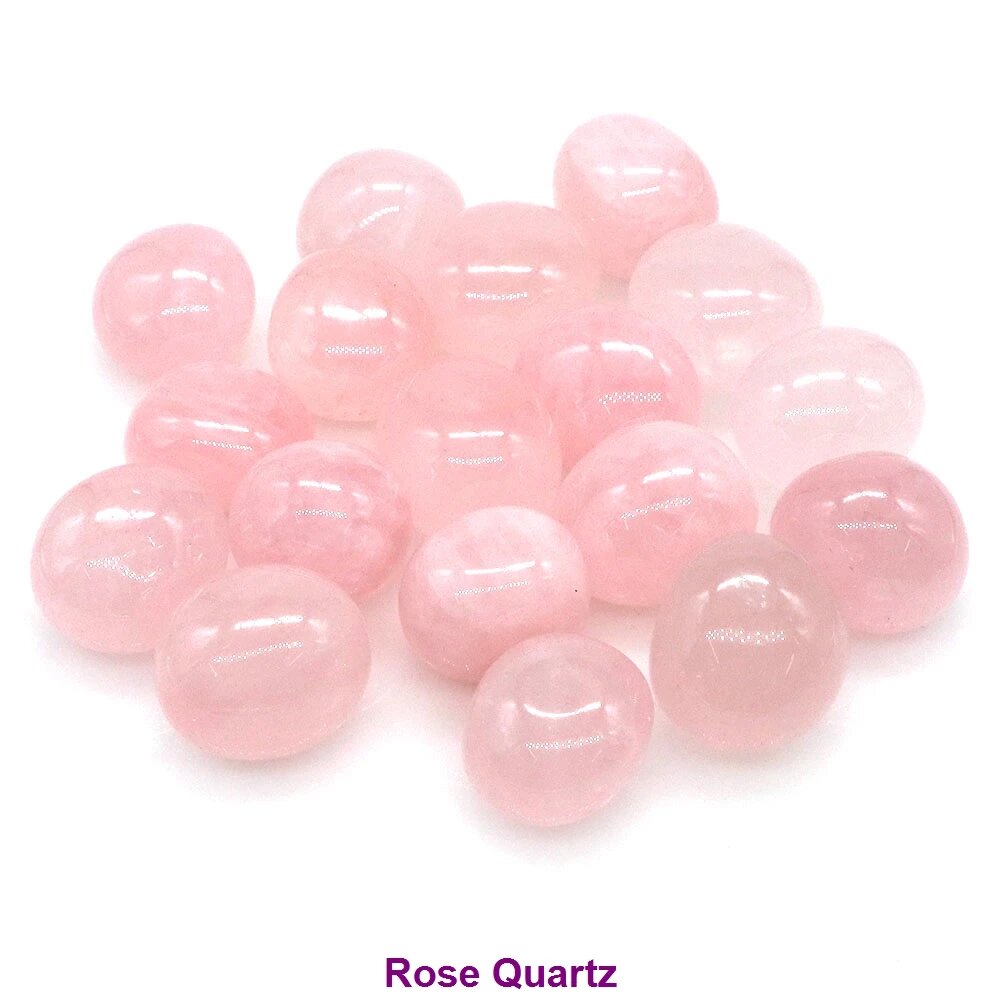 Хрустальные камни для аквариума 1PC, Rose Quartz