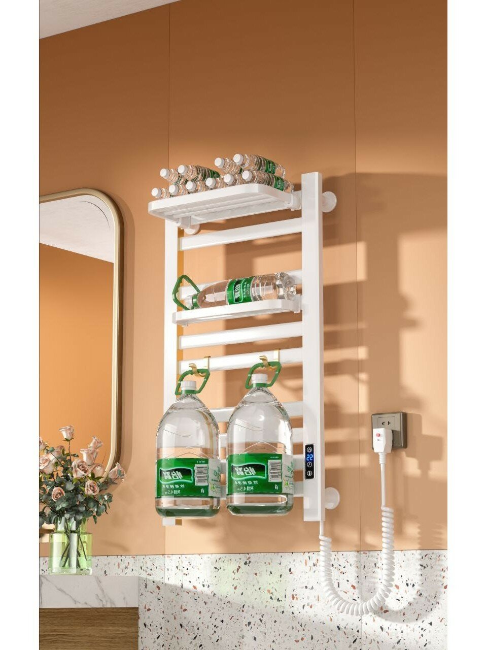 Полотенцесушитель WiFi Dry электрический авиационный алюминий