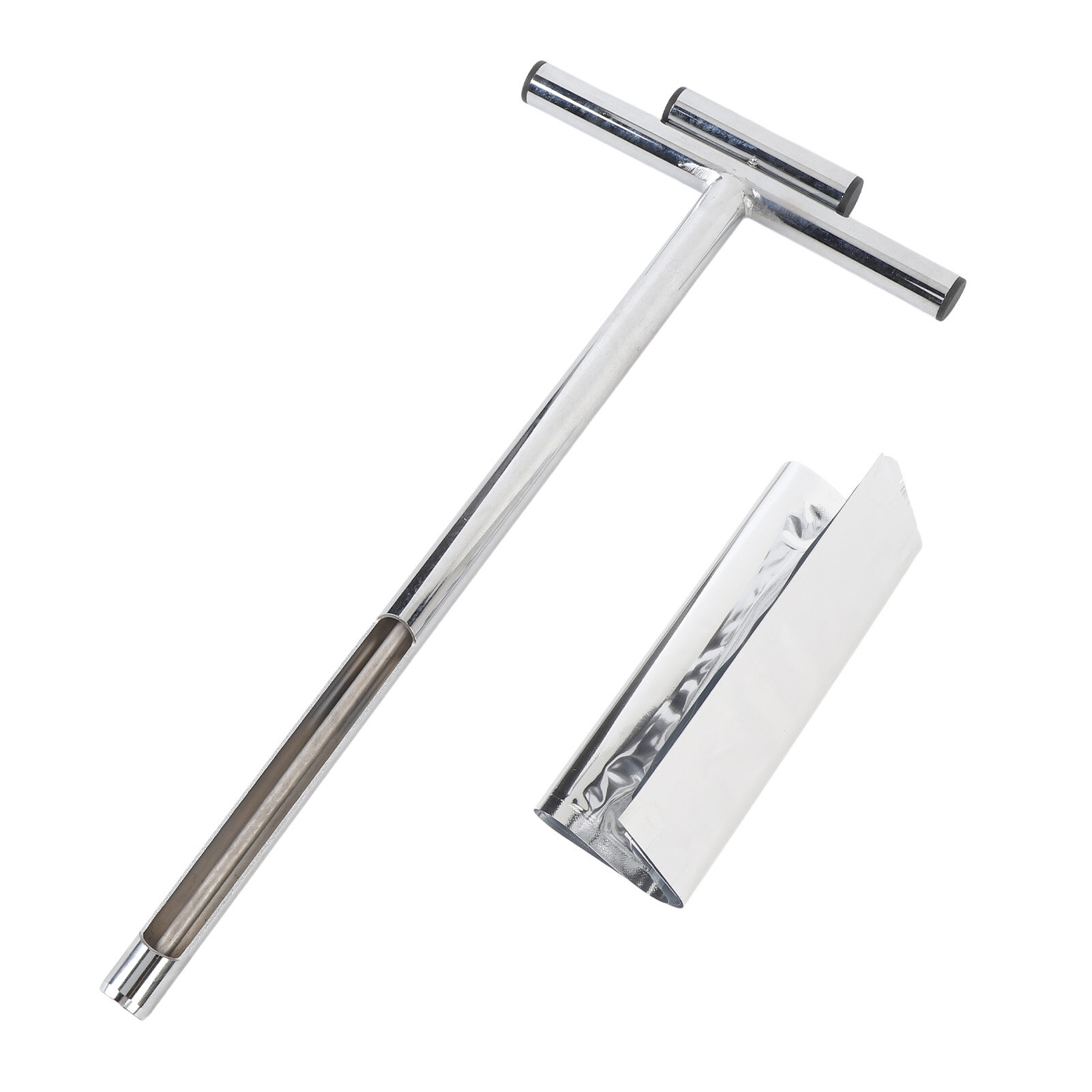 Зонд для взятия проб почвы с эжектором, трубчатый стержень из нержавеющей стали, Т-образная ручка для ухода за растениями, садоводства, фермы