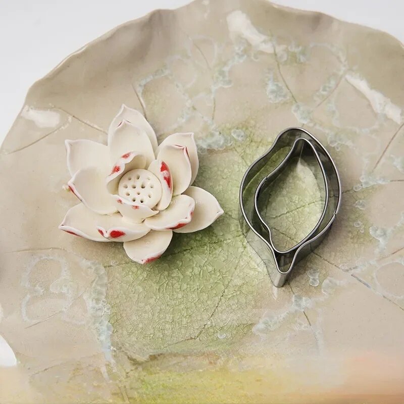 Набор форм для лепестков из нержавеющей стали Lotus style set