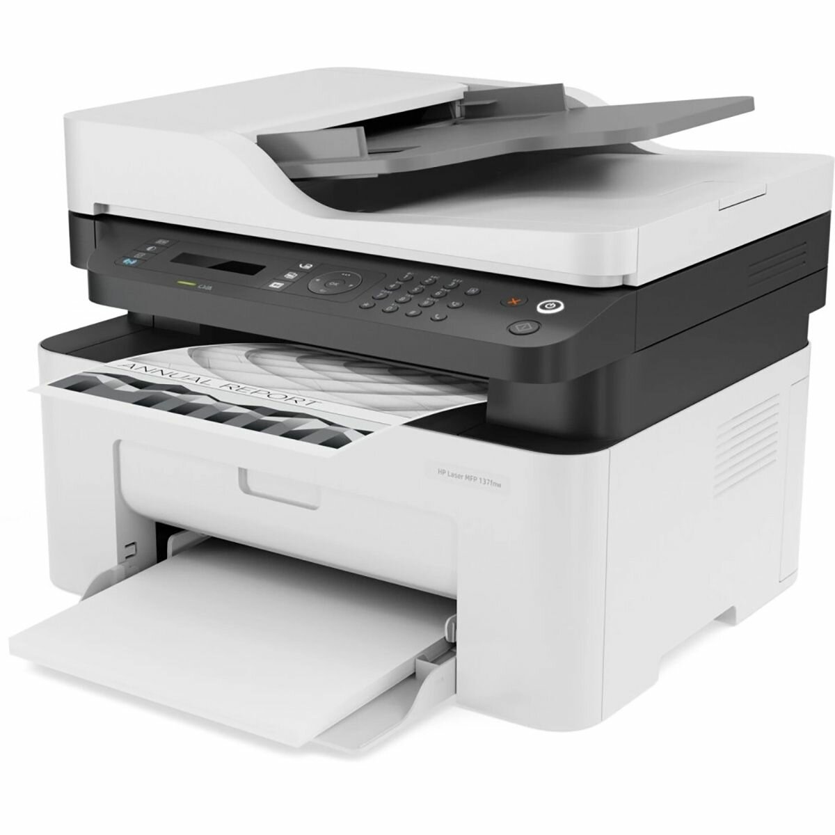 МФУ HP Laser MFP 137fnw p/c/s/f , A4, 1200dpi, 20 ppm, 128Mb, ADF40 (B5) , USB 2.0/ Wi-Fi/Eth10/100, AirPrint, 4ZB84A