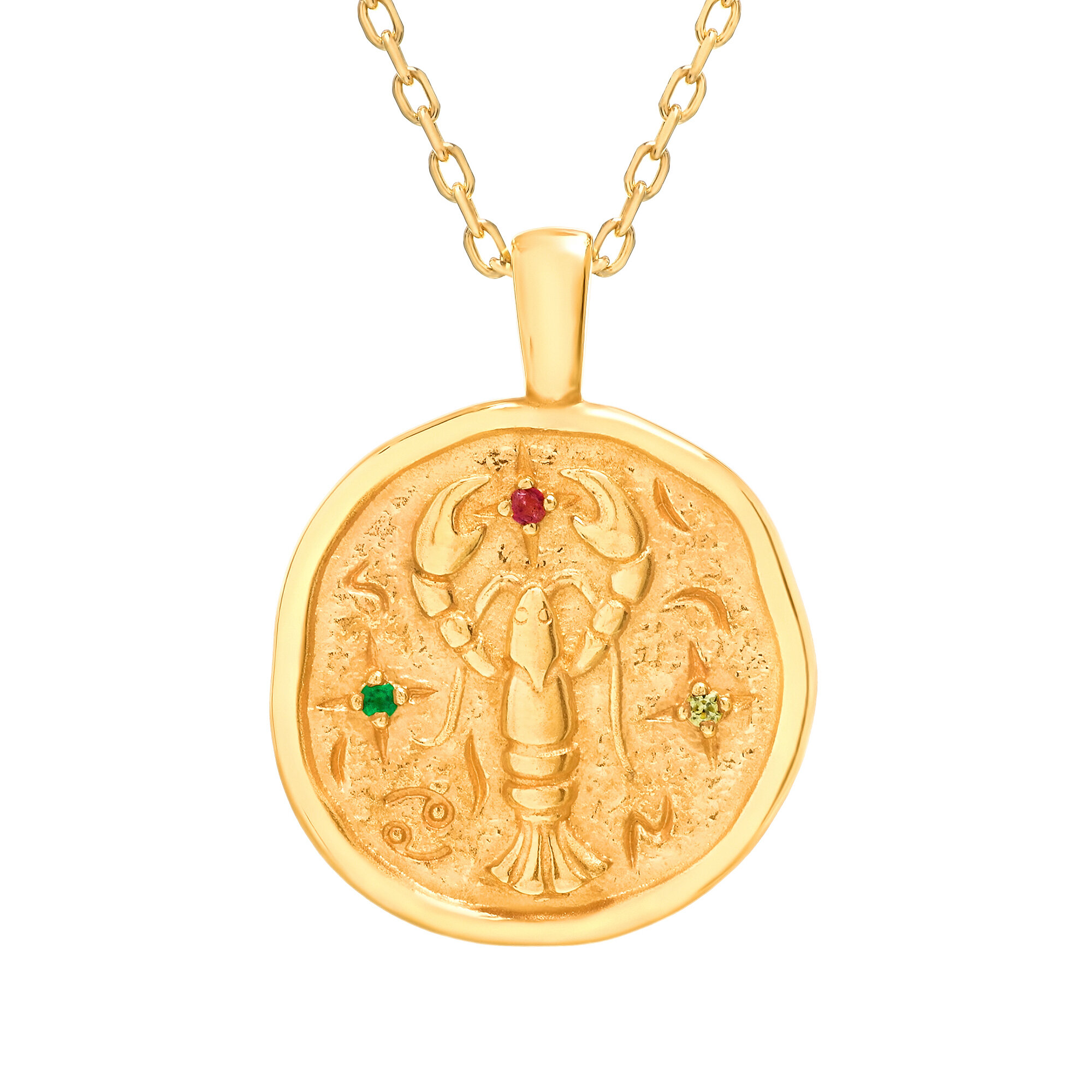 Колье, серебро, 925 проба, золочение