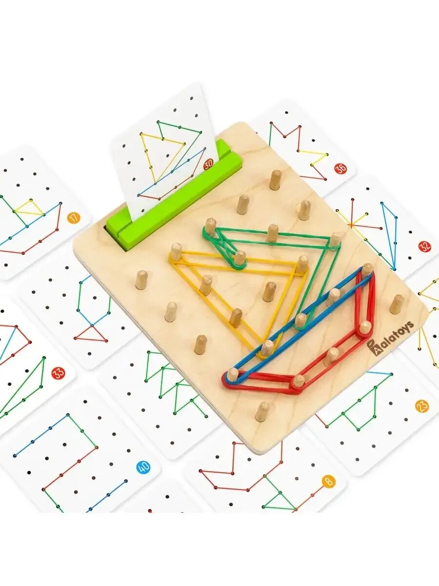 Геоборд с резинками