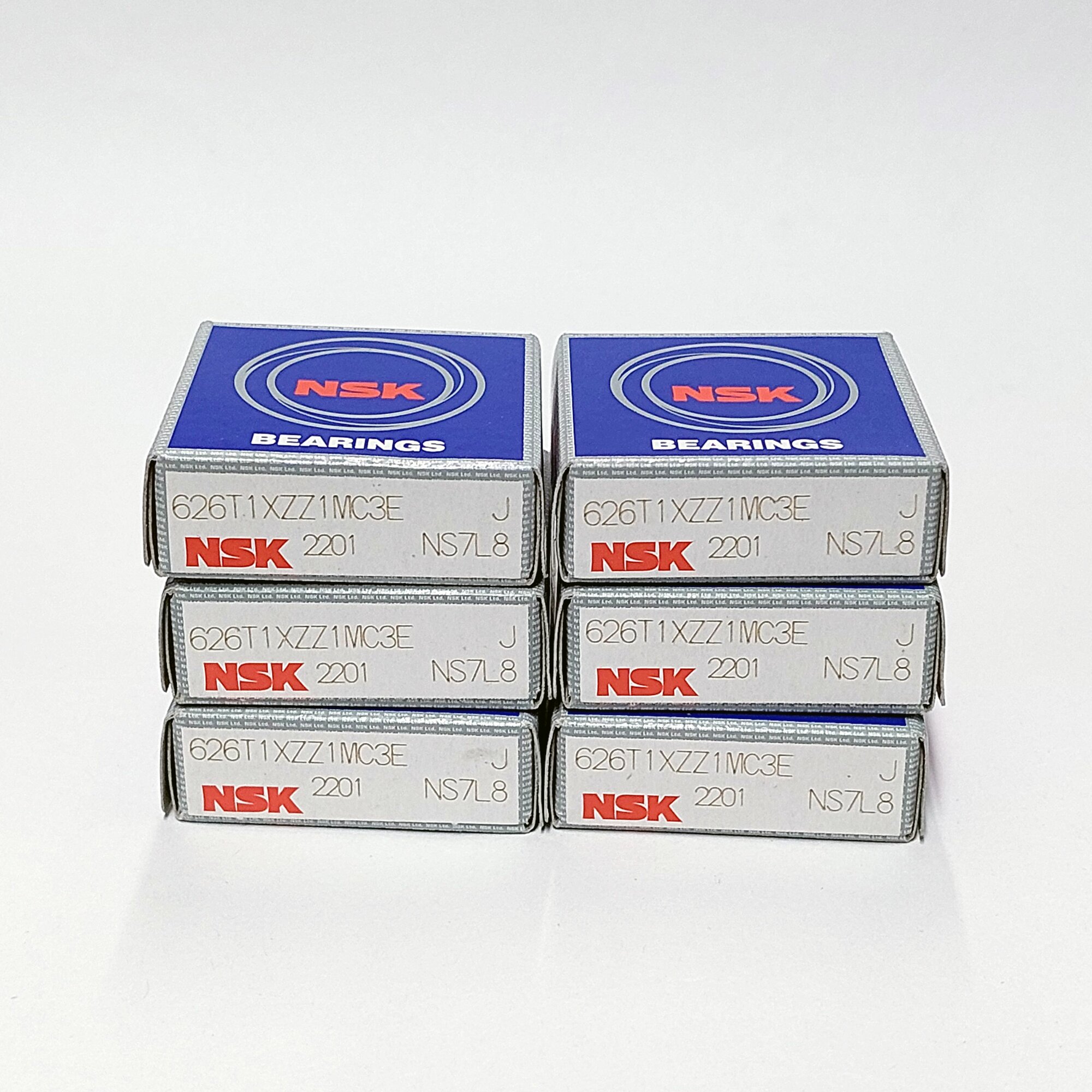 Подшипник NSK 626T1XZZ1MC3E 6х19х6 мм к-т 6 шт.