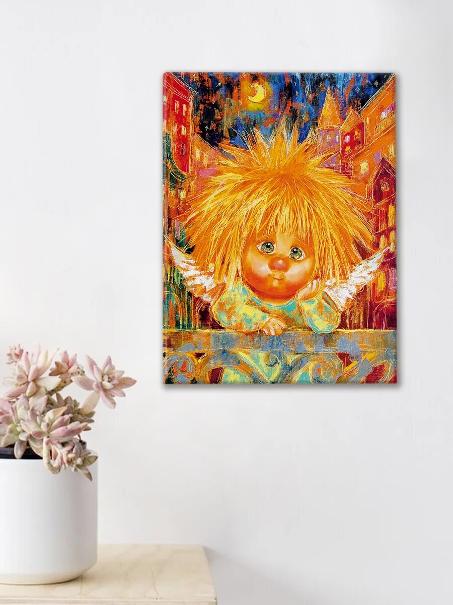 Картина с ангелом