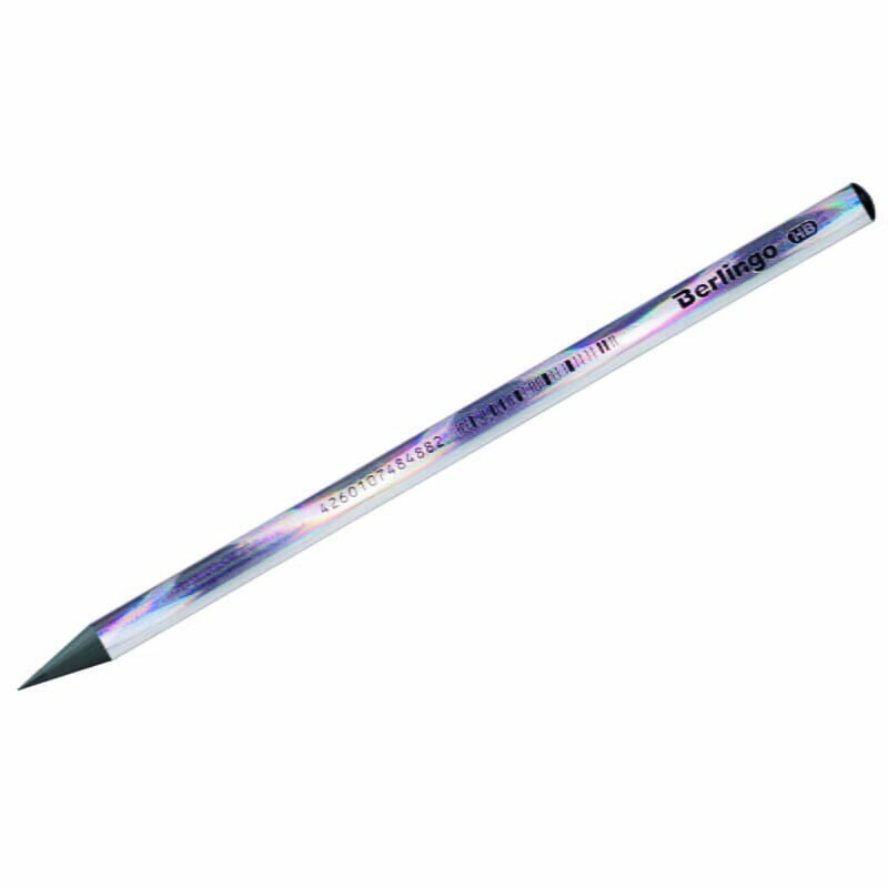 Карандаш ч/г Berlingo "Starlight" HB, черное дерево, трехгранный, заточен. BP01170