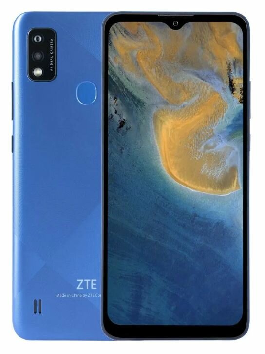 6,52" Смартфон ZTE Blade A51 3/64 ГБ (BLADE A51) синий